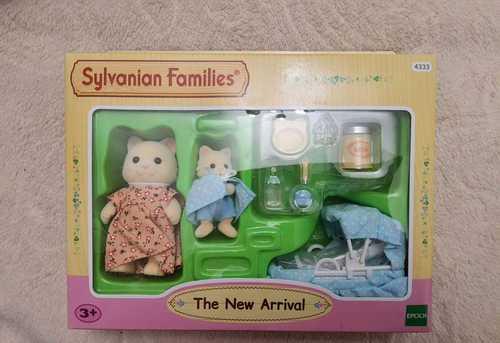 Sylvanian families сильвания кошка с котенком