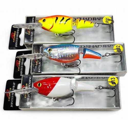 Воблеры Rapala Jointed Shad Rap (реплика) 3шт, #2