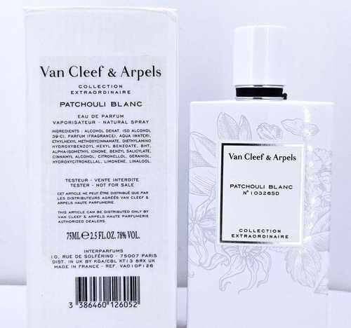 Van Cleef Patchouli Blanc 75мл оригинал