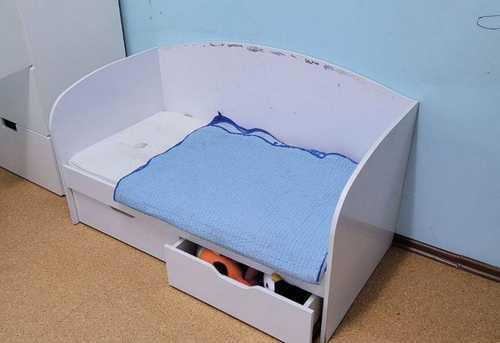 Детская кровать 120 60 с матрасом