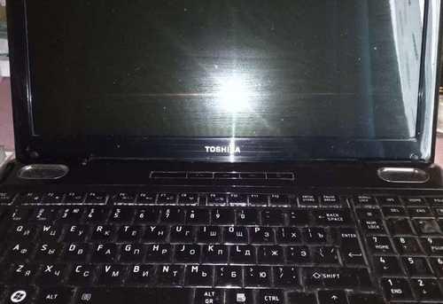 На запчасти Toshiba satellite L505