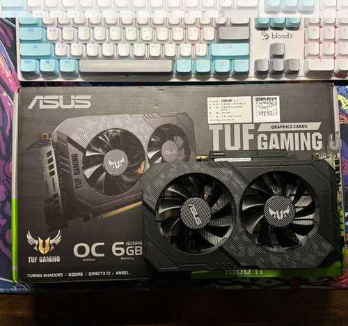 Видеокарта Asus TUF GTX1660TI 6GB Gaming