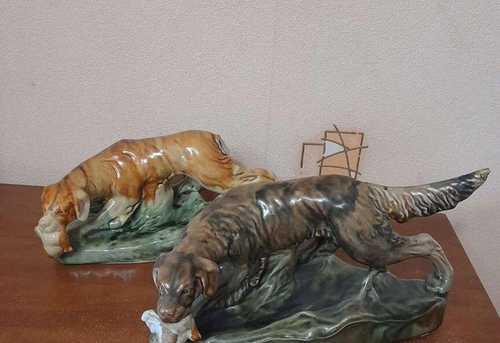 Статуэтка Собака на охоте СССР