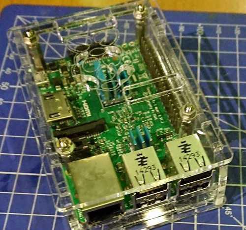 Одноплатный компьютер Raspberry Pi 2 Model B v.1.1