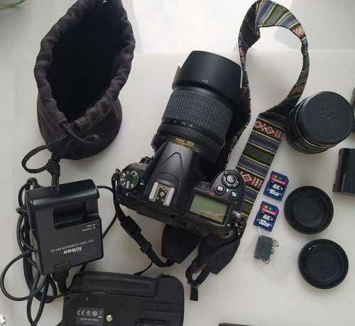 Фотоаппарат Nikon d7000 в полной комплектации