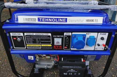 Бензиновый генератор Tehnoline T6500E (5,5 кВт)