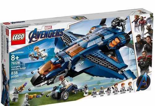 Lego 76126 Модернизированный квинджет Мстителей