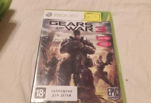 Gears OF WAR 3 Игра для xbox 360 лицензия