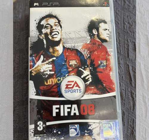 Fifa 08 игра на psp