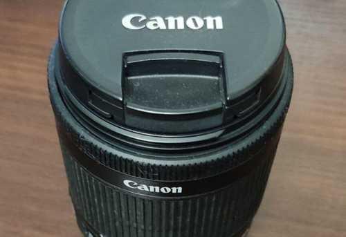 Объектив Canon EF-S 18-55mm IS STM (стабилизация)