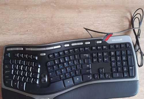 Клавиатура Microsoft natural ergonomic 4000