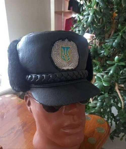 Шапка зимняя мвд