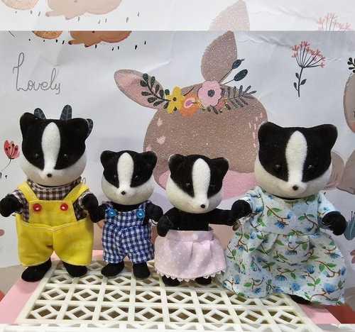 Sylvanian families семьи