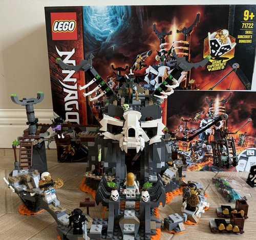 Lego ninjago 71722 Подземелье колдуна-скелета