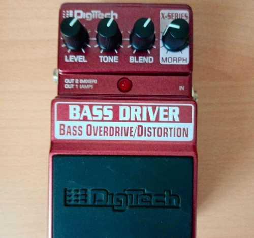 Басовая педаль Digitech Bass driver