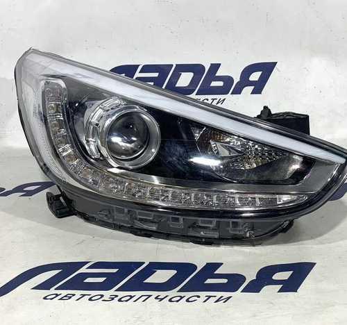 Фара Hyundai Solaris(10) правая линза