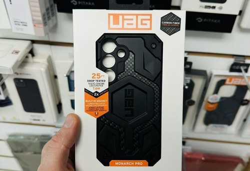 Чехол UAG Monarch Pro Samsung S24 Carbon