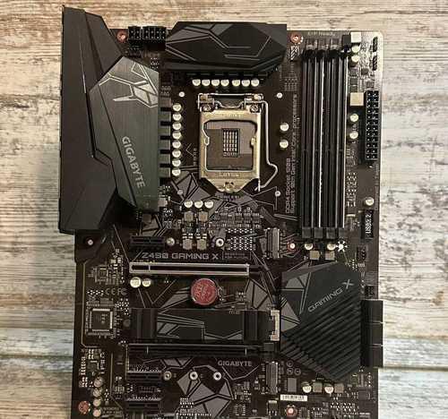 Материнская плата Gigabyte Z490 Gaming X