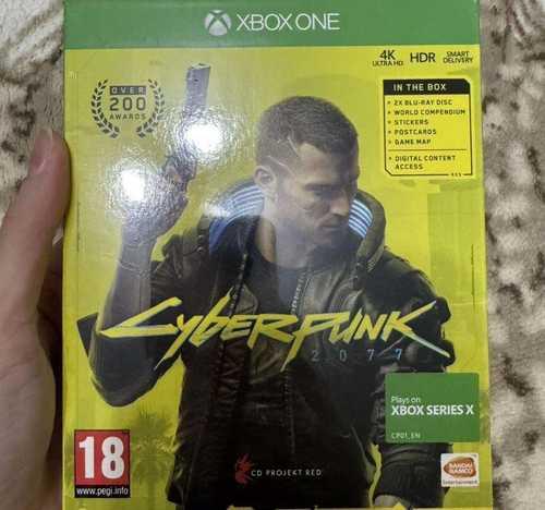 Игра Cyberpunk 2077 xbox one запечатанный