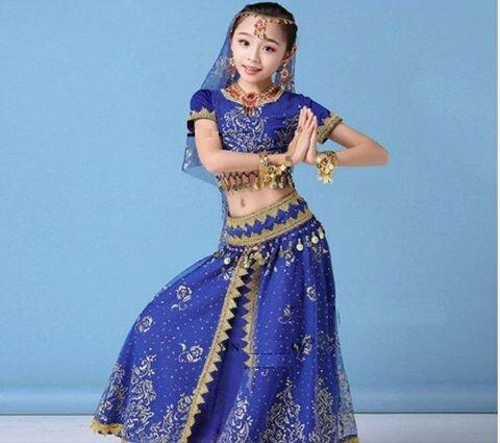 Индийский костюм для девочки, рост 134-140 см
