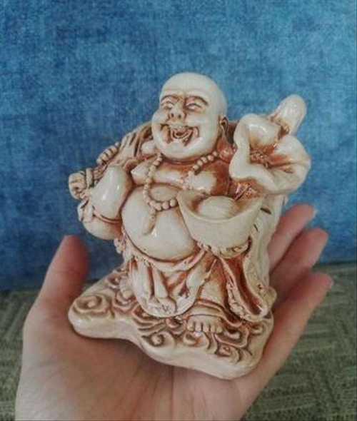 Нэцкэ Хотэй статуэтка гипсовая