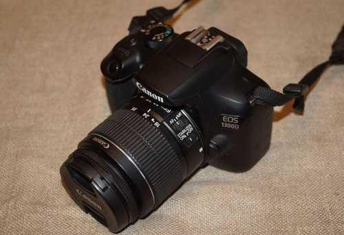 Canon EOS 1300D kit 27700 кадров + сумка Доставка
