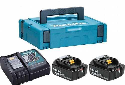 Батарея Makita BL1850B (2шт) + зу DC18RC (18В, 5А