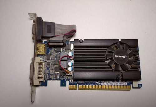 Видеокарта gigabyte nvidia GeForce GT 520 1гб DDR3