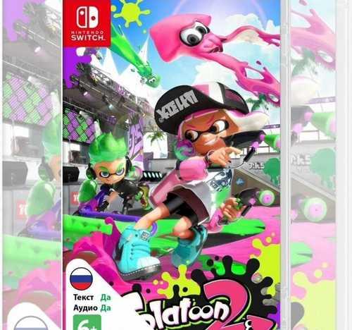 Игра Splatoon 2 (Nintendo) текст на русском