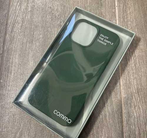 Чехол commo на iPhone 13 pro max зеленый