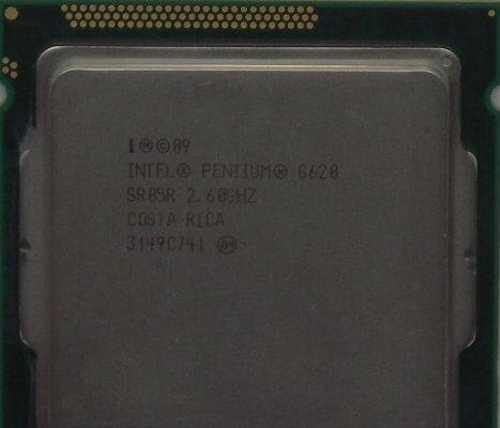 Процессор Intel Pentium G620 2,6 GHz (Socket 1155