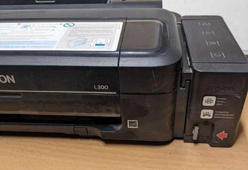 Цветной принтер снпч epson L300