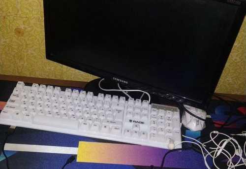 Монитор+мышь+клавиатура
