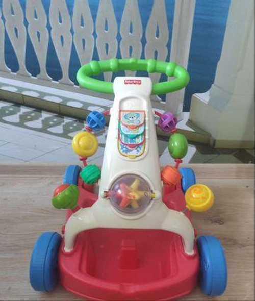 Ходунки-толокар-Каталка Fisher price