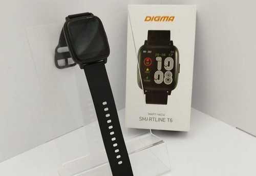 Смарт часы Digma Smartline T6 Black (T6B)