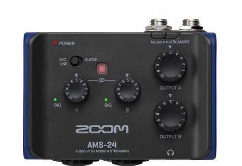 Zoom AMS-24 аудиоинтерфейс