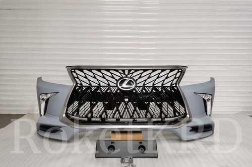 Бампер на lexus lx 570 12-15г стиль Superior
