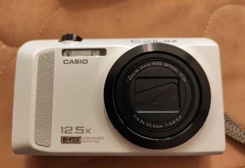 Компактный фотоаппарат Casio EX-ZR 200 white