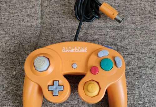 Nintendo GameCube геймпад оранжевый