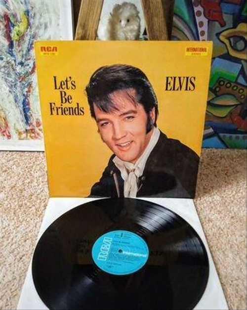 Винил Элвис Пресли Let's be friends-Elvis Presley