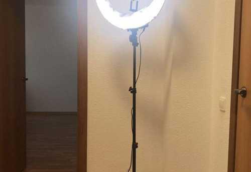 Профессиональная кольцевая лампа свет