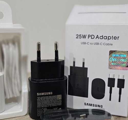 Быстрая зарядка samsung 25w каб блок питания