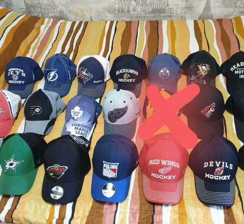 Бейсболки кепки NHL reebok, new era,atributika,47b