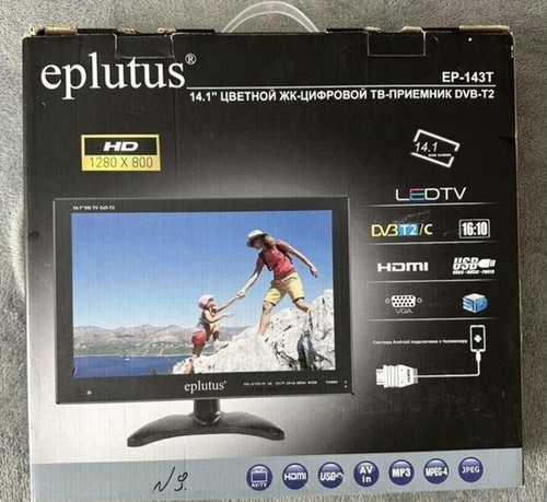 Портативный телевизор Eplutus с dvb t2