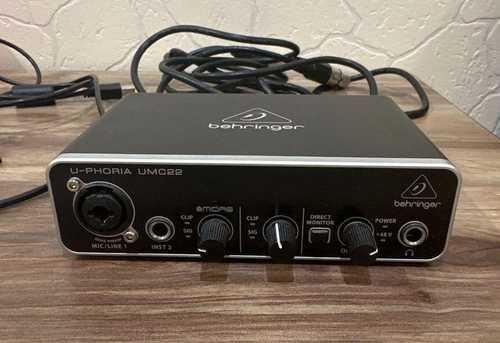 Behringer umc22(Бронь)