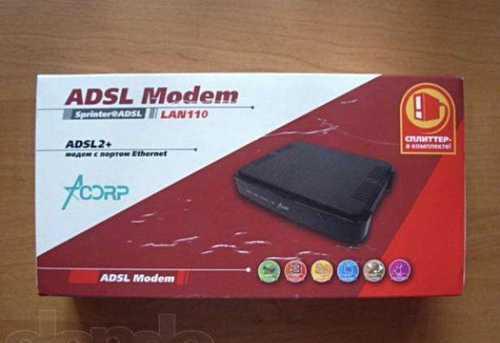 Adsl модем Acorp LAN 110