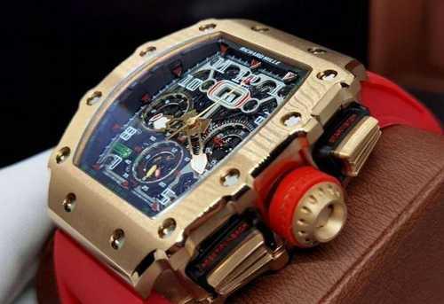 Бомбезные мужские часы Richard Mille механика
