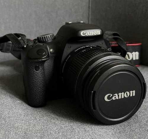 Зеркальный фотоаппарат Canon EOS 550D   Kit 18-55