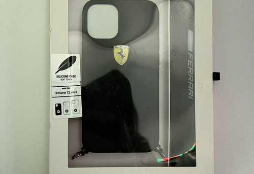 Чехол на iPhone 12 mini Ferrari
