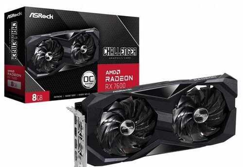 Видеокарта ASRock Radeon RX 7600 Challenger 8G OC